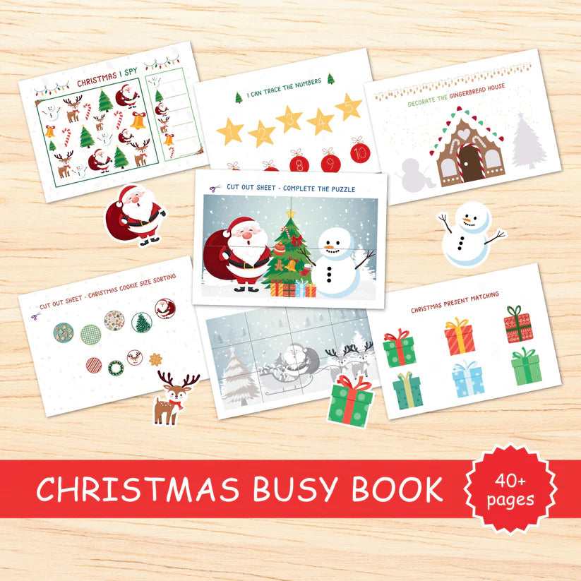 Ultimate Christmas Busy Book – Minding Art
