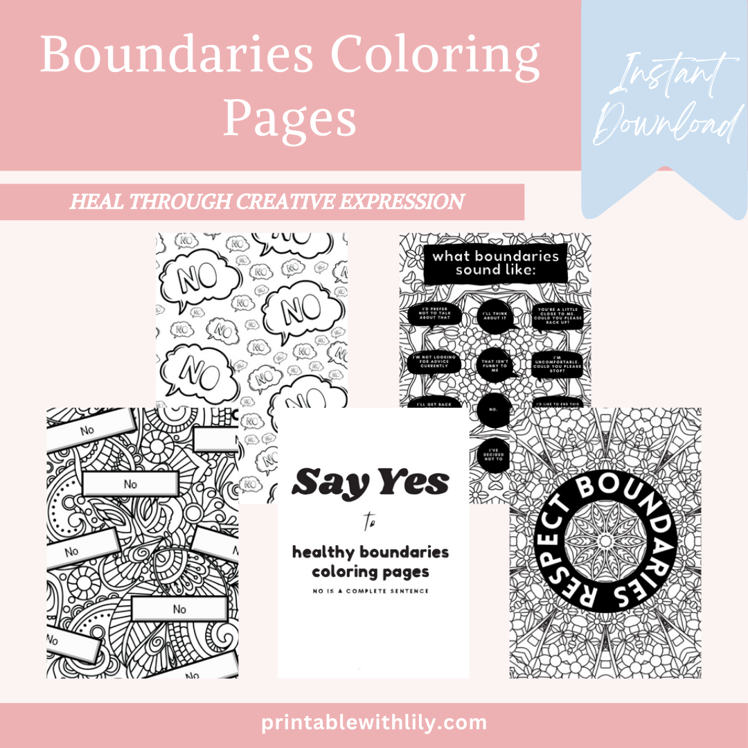 Boundaries Coloring Pages – Minding Art