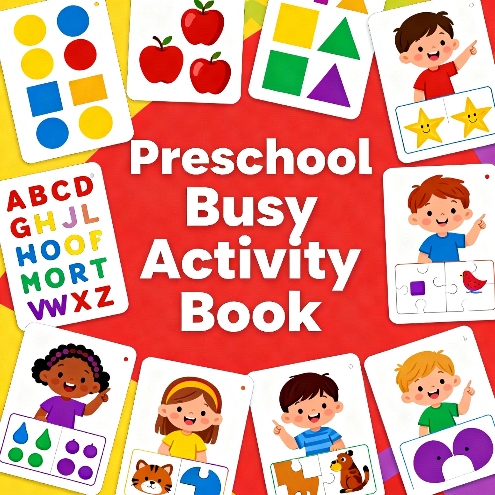 Preschool Activity Book – Minding Art